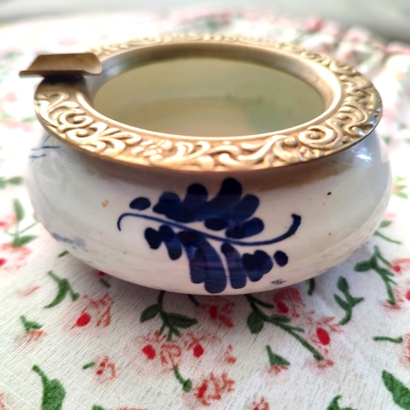 Other | Vintage Delft Blue Ashtray Or Trinket Tray | Poshmark